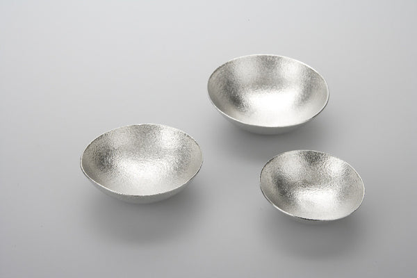NOSAKU Kuzushi –Bowl Tare Large Tin 100% NT-004 / Étain 100% Bol - Arr ...